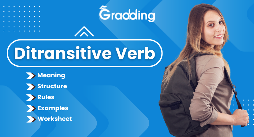 Ditransitive Verb: Meaning, Structure, Rules, Examples & Quiz