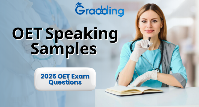 OET Speaking Samples - 2025 OET Exam Questions